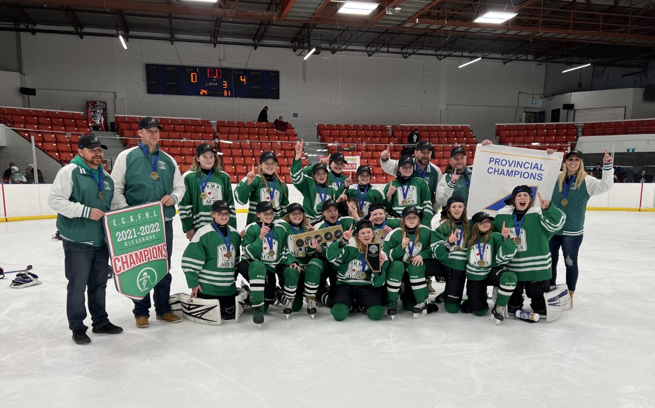 East Central Alberta Female Hockey League : Website by RAMP InterActive